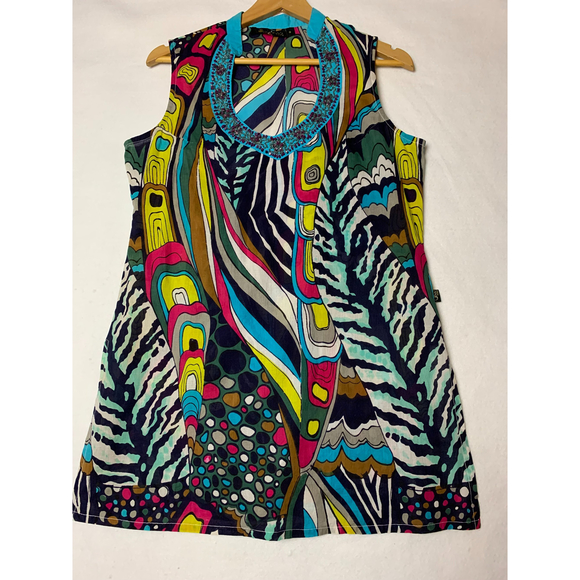 Tops | Sando Designs Gypsy Art Blouse Size G | Poshmark